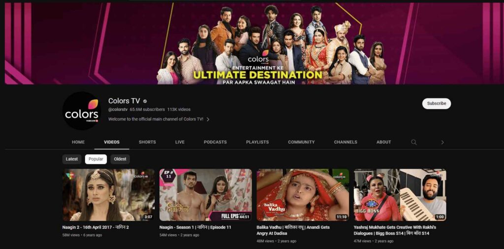 Unique 10 Most Subscribed Youtube Channel in India